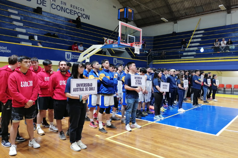 Básquetbol nacional universitario vuelve a brillar con campeonato Fenaude en UdeC | DISE UdeC